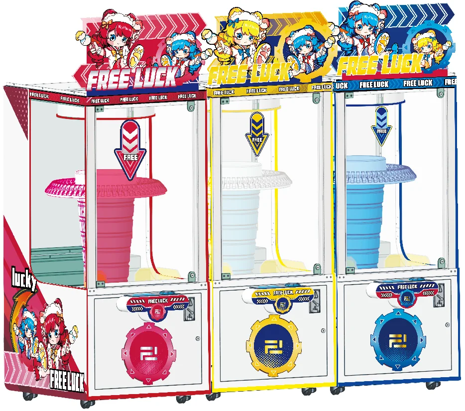 CE Certified Free Luck Clamp Prize Indoor Arcade Game Machine Durable ...