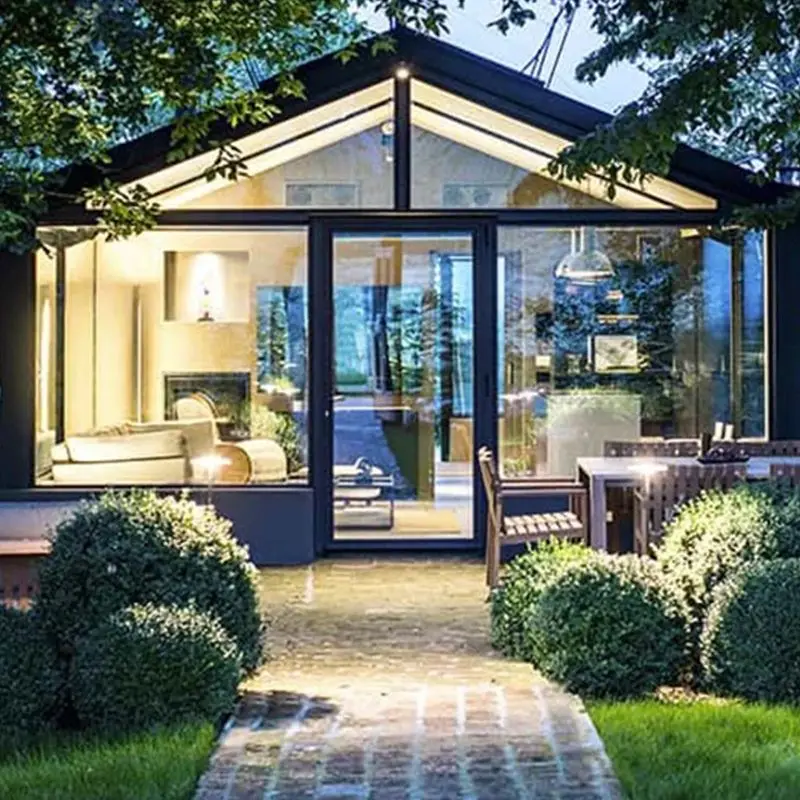 CLEARVIEW Customizable Free Standing Veranda House Aluminum Frame ...