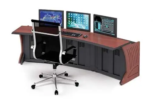 KT35 Modern Design Winsted Sight Line Control Room Console Desk