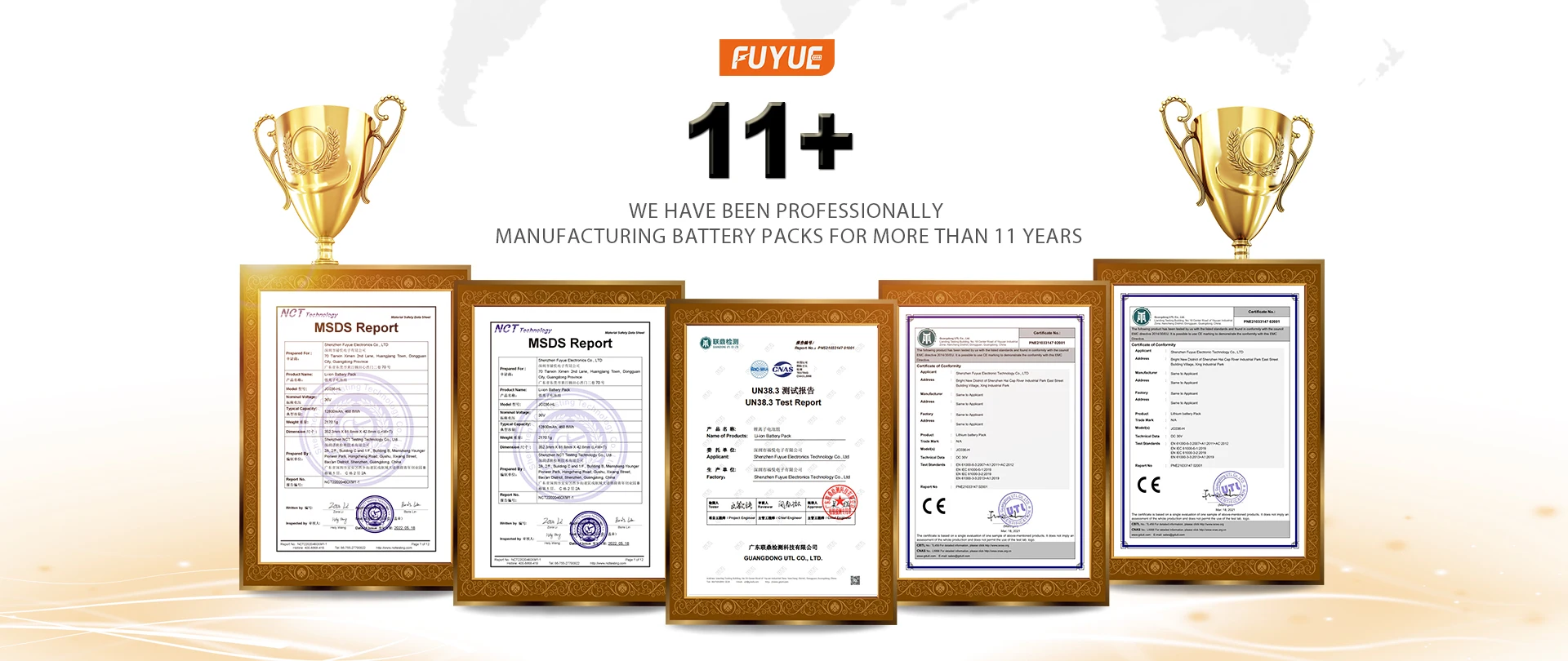 Dongguan Fuyue Electronics Co., Ltd. - battery, lithium battery