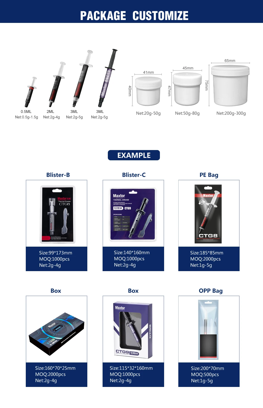 Thermal Paste Maxtor Ctg8 Cpu Cooling Thermal Grease For Gaming Laptop ...