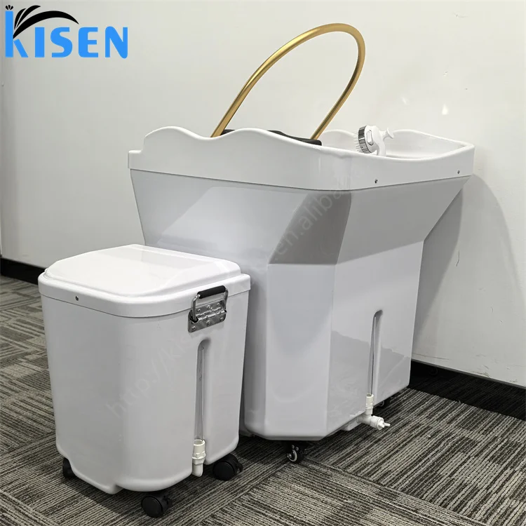 KISEN Salon Furniture 60L Water Tank for Spa Barber Shop Portable ...