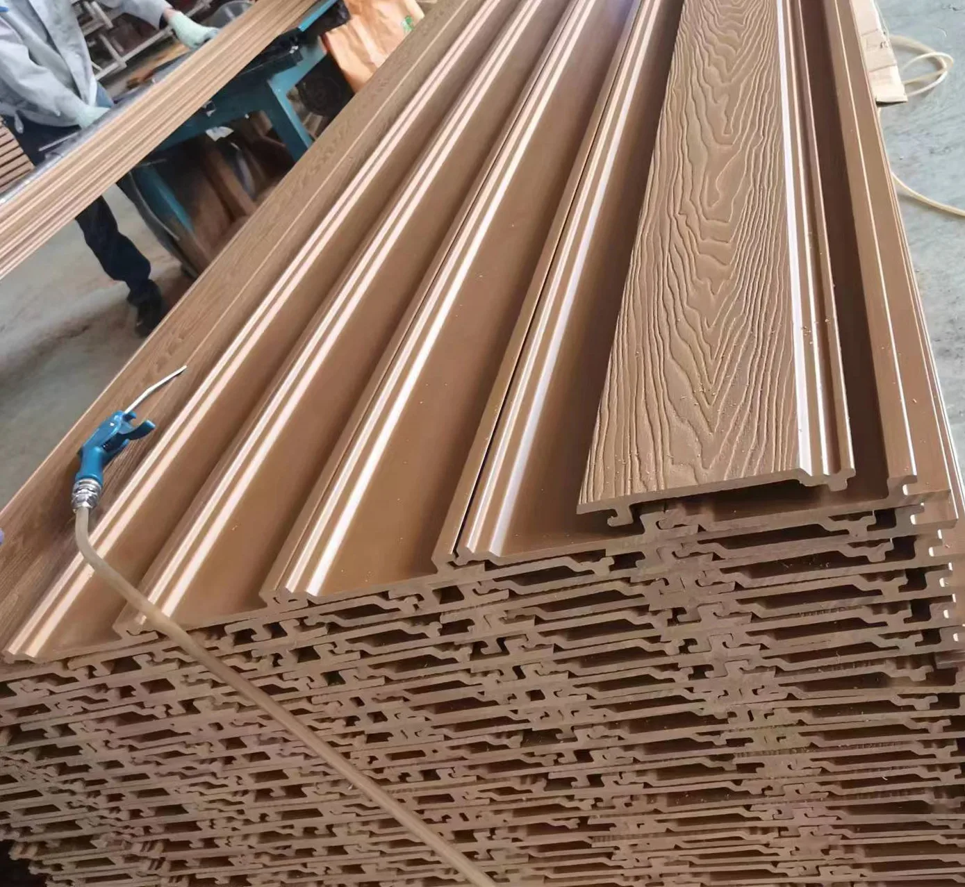 Outdoor Partition Wpc Wall Board Cladding Decorative Exterior Old Wood ...