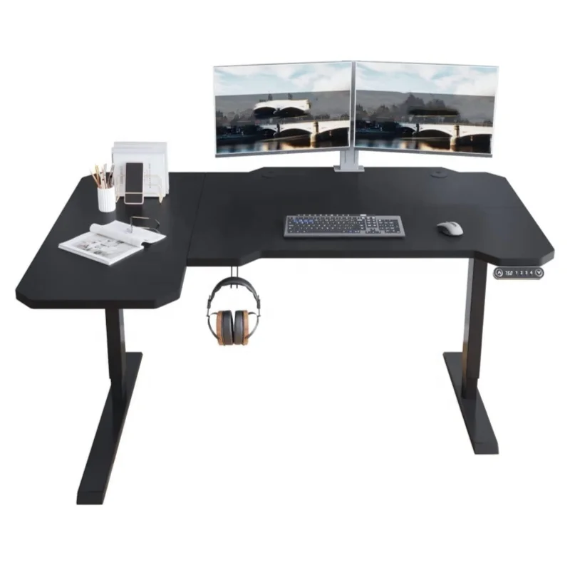 Thickening and strengthening elevating computer desk e-sports table ...
