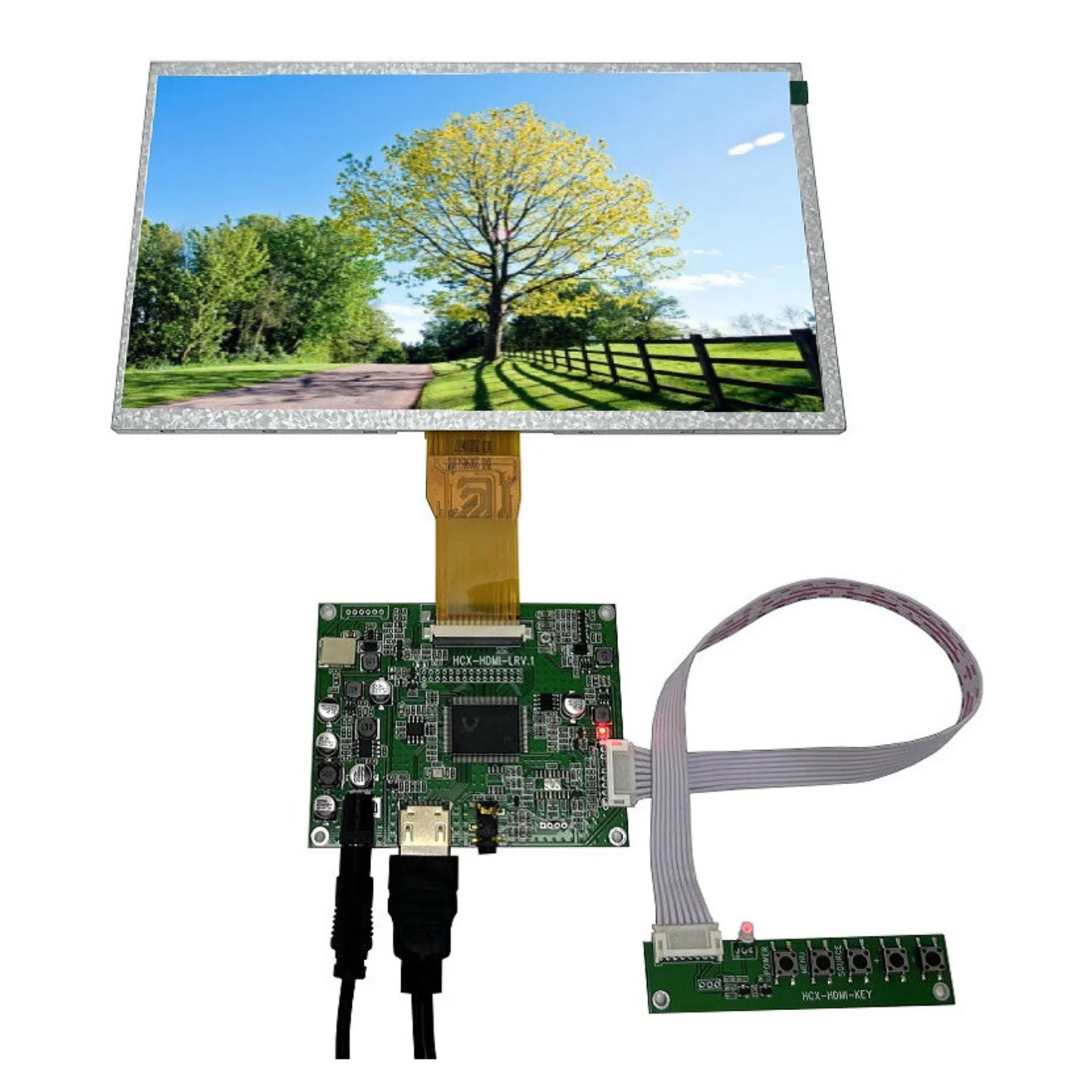 Customized Electronic Circuit Pcba Universal Tft Lcd Controller Touch Display Screen Driver ...