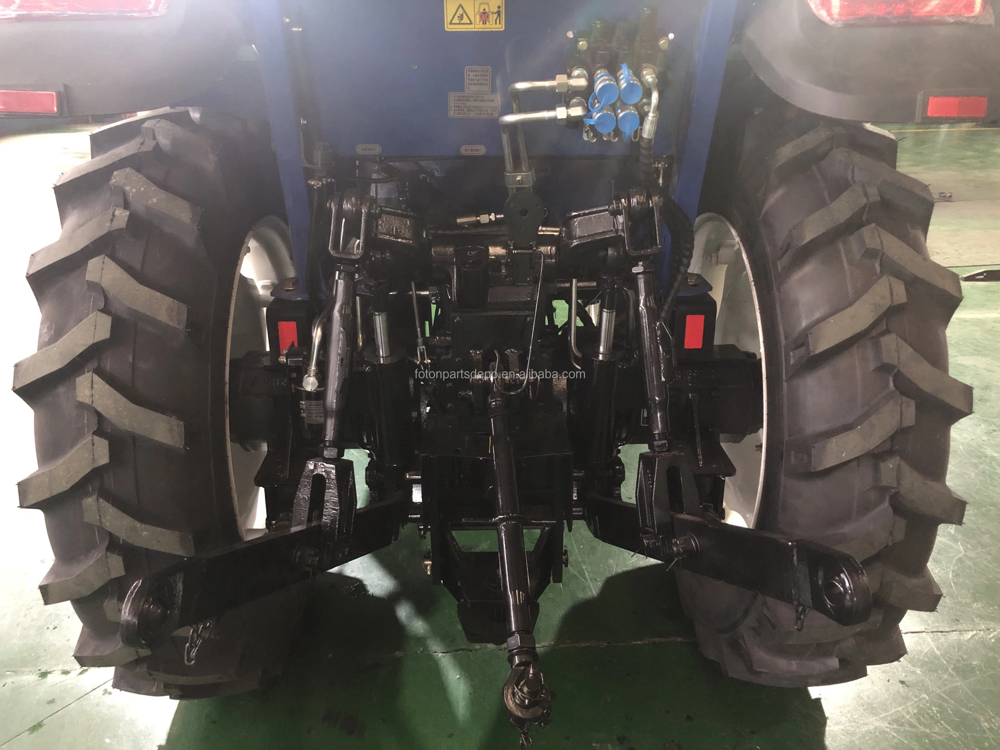 70hp Agricultural Tractor 4 Wheel Drive With Rops Agricultural Machinery & Equipment Farm ...