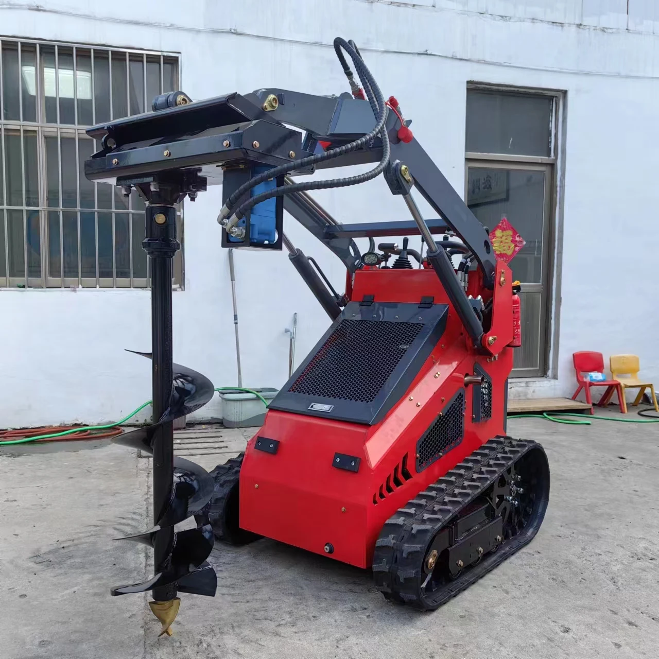Kubota Diesel Engine Powered Mini Skid Steer Loader | Compact ...
