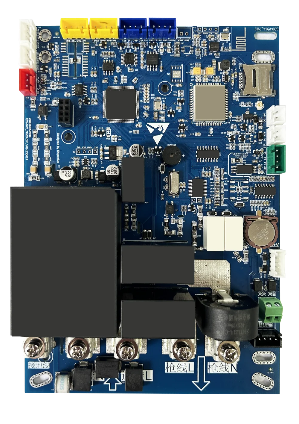 Ethernet 7kw Gbt Operation Version Ac Control Board High Quality Pcba ...