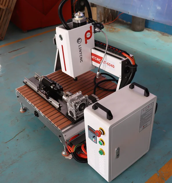 China Simple And Easy To Operate Small Mini 4 Axis Machine 3030 4060 ...