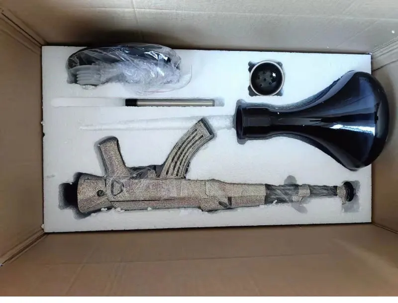 Wholesale Diamond AK47 Shisha - Full Accessories Set