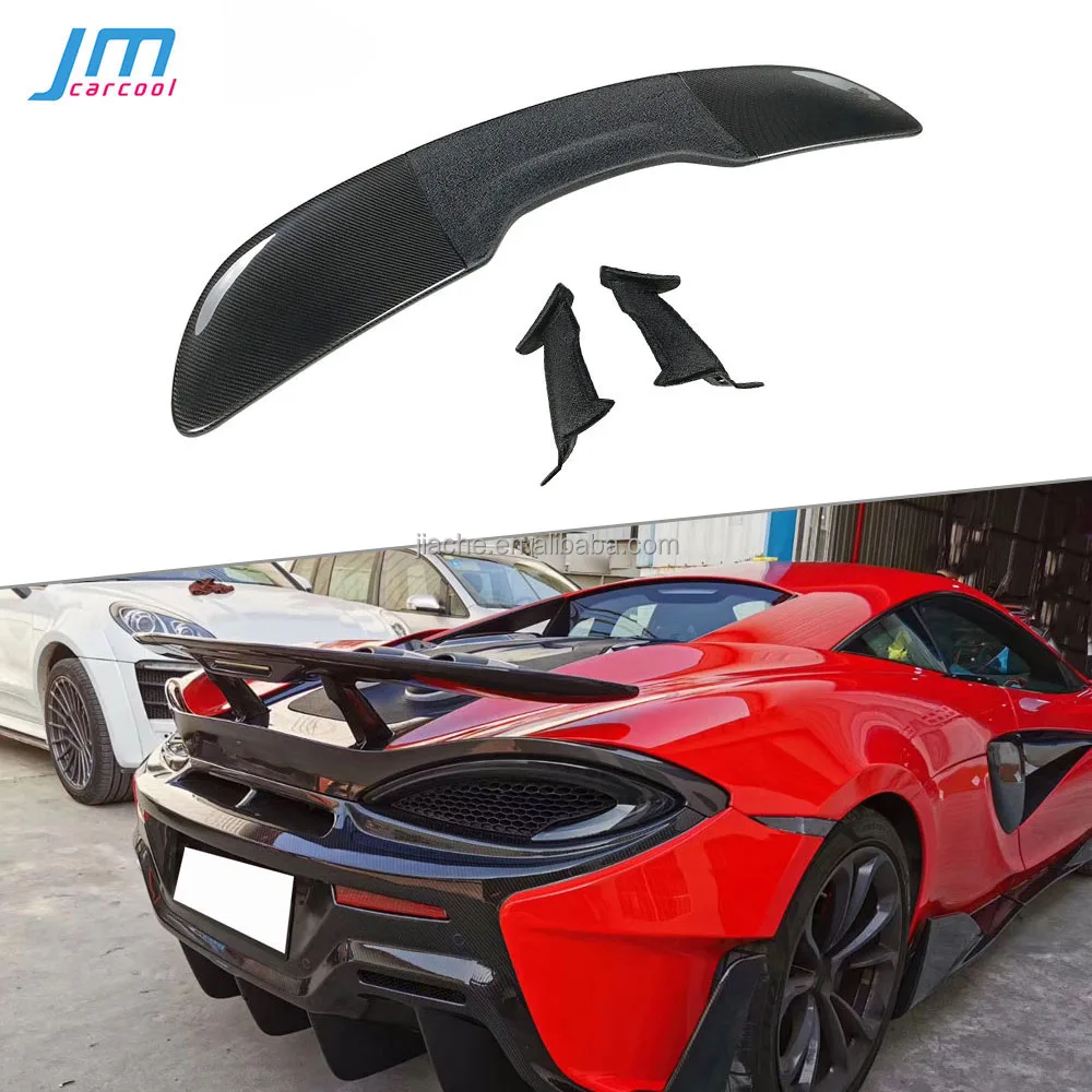 Dry Carbon Fiber Rear Spoiler Racing Tail Wings For McLaren 540C 570S ...