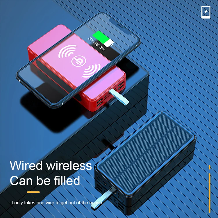 Optimized Detail Design Power Bank Panel Solar Wireless Outdoor Mobile ...