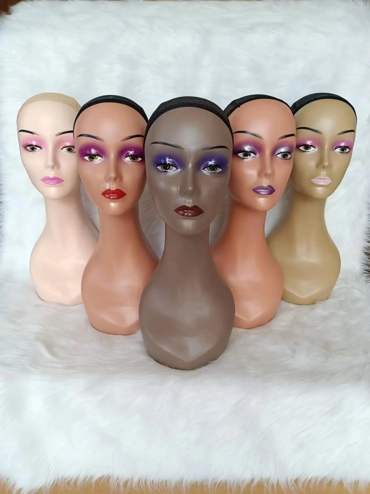 Realistic Female Mannequin Head - Perfect for Wig Display