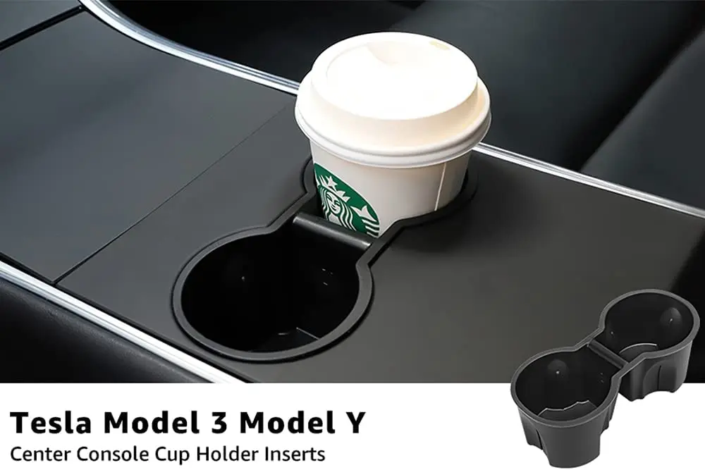 Console Cup Holder Insert - Upgrade 2023 2022 2021 Model 3/y ...