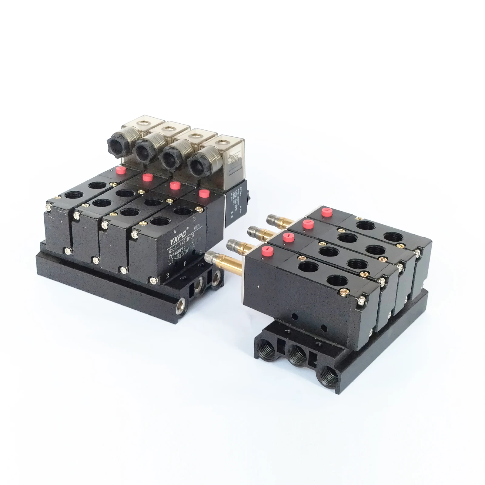 Top Quality Connector Din 43650 Solenoid Valve Block 5 Way