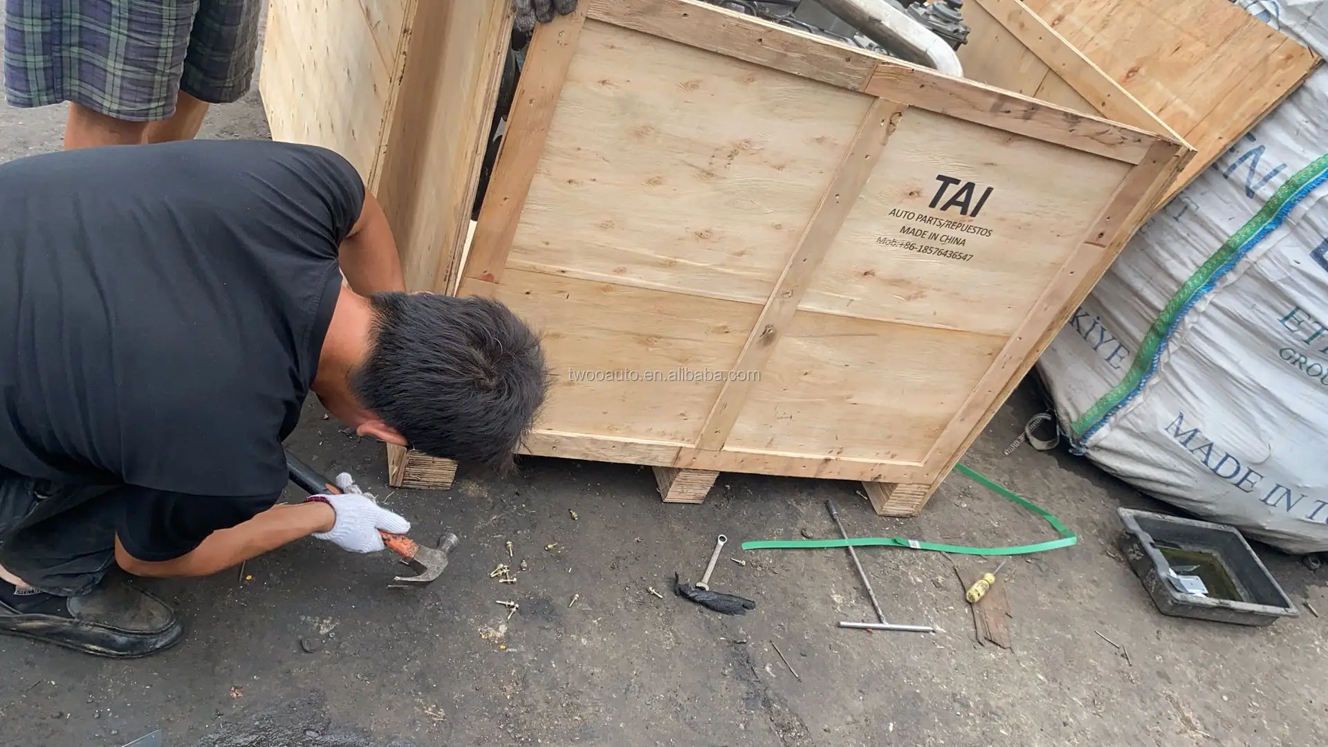 Original Used 1kz Diesel Engine 1kz-t 1kz-te Complete Engine 3.0l For ...