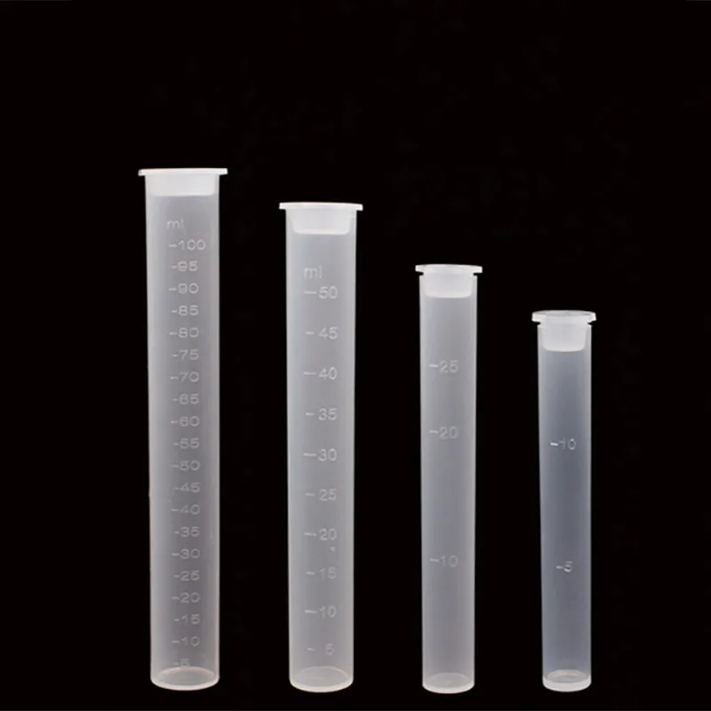 Plastic Colorimetric Tube With Scale Pp Polypropylene Corrosion ...
