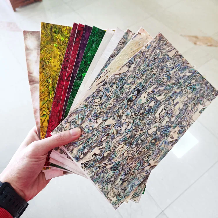 Beautiful Shining Paua Seashell Laminates Sheets Abalone Shell Sheets ...