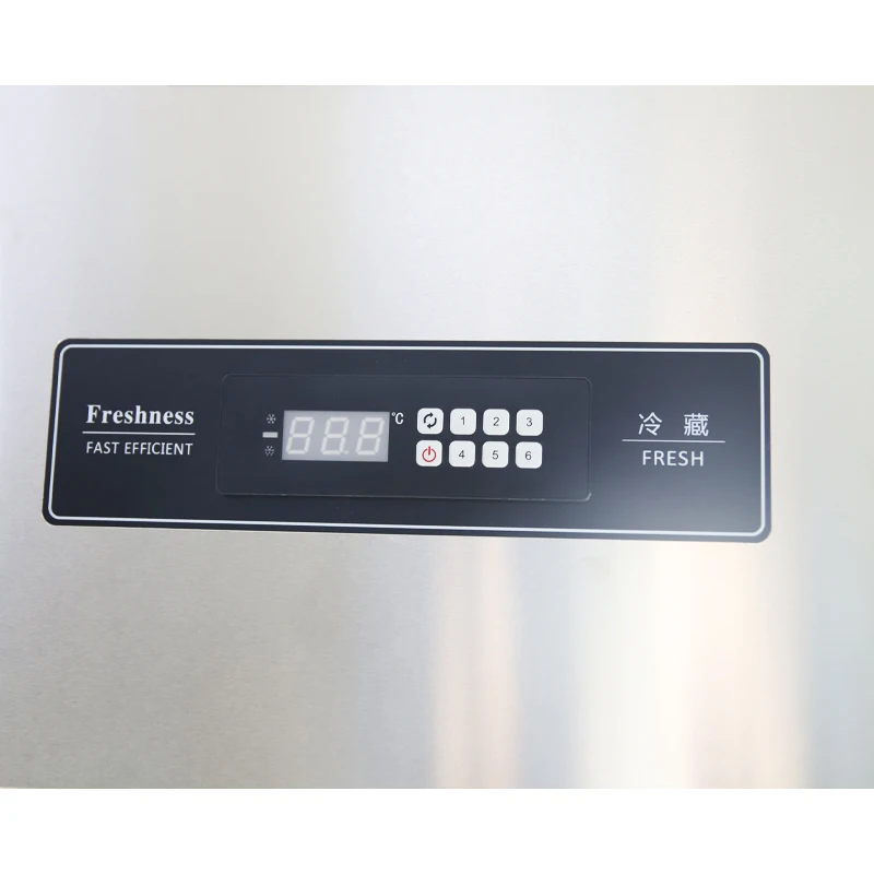 Commercial Stainless Steel Vertical Refrigerator 6-door Refrigerator ...