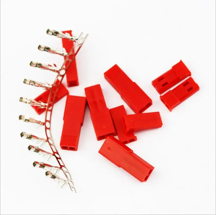 Jst 2p Connector Plug Jack 2-pin Female Male Crimps Rc Battery ...