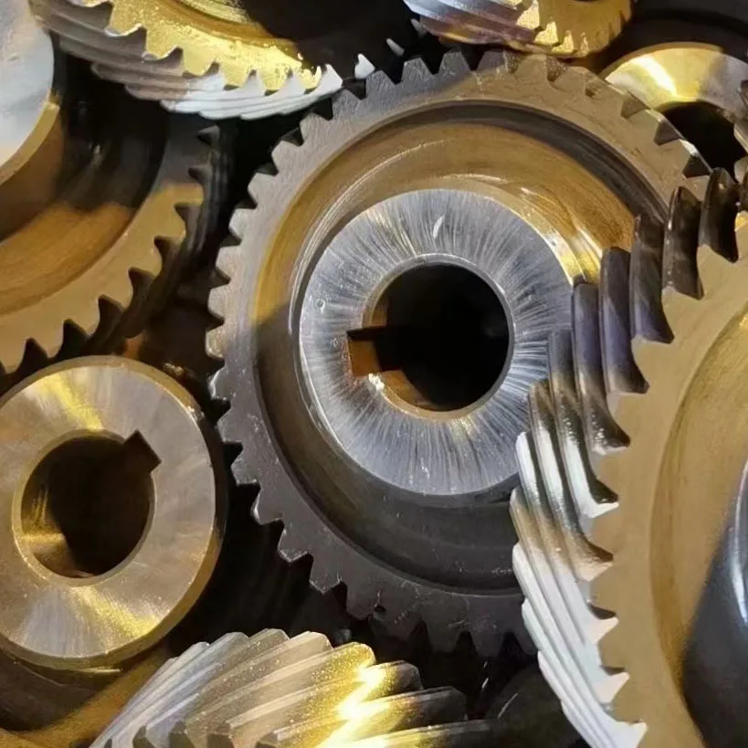 Custom Made Small Modulus Spur Gears Large Module Brass Copper Steel ...