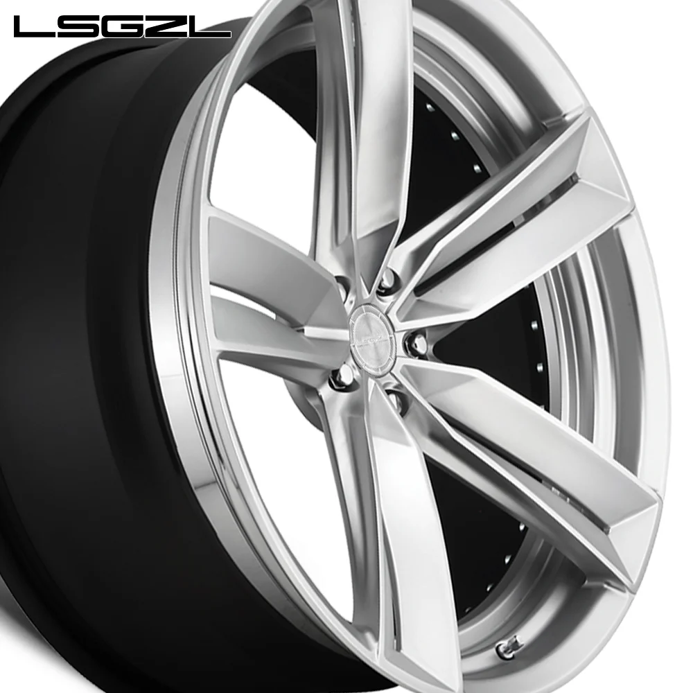 Lsgzl Customize Passenger Car Wheels 5x120 5x112 5*114.3 Rims 17--- 26 ...