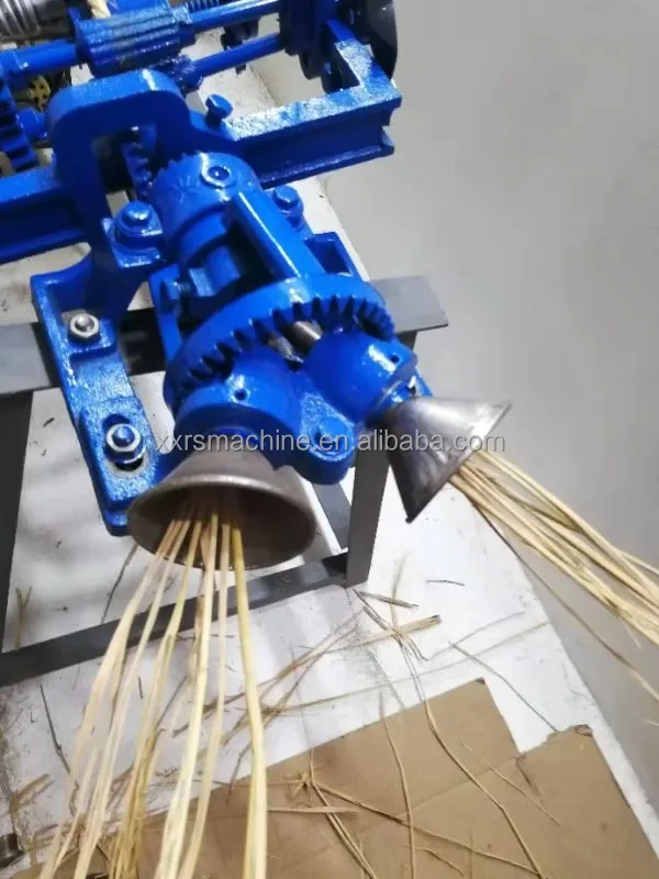 Manual Rice Straw Recycling Knitting Machine - High Productivity