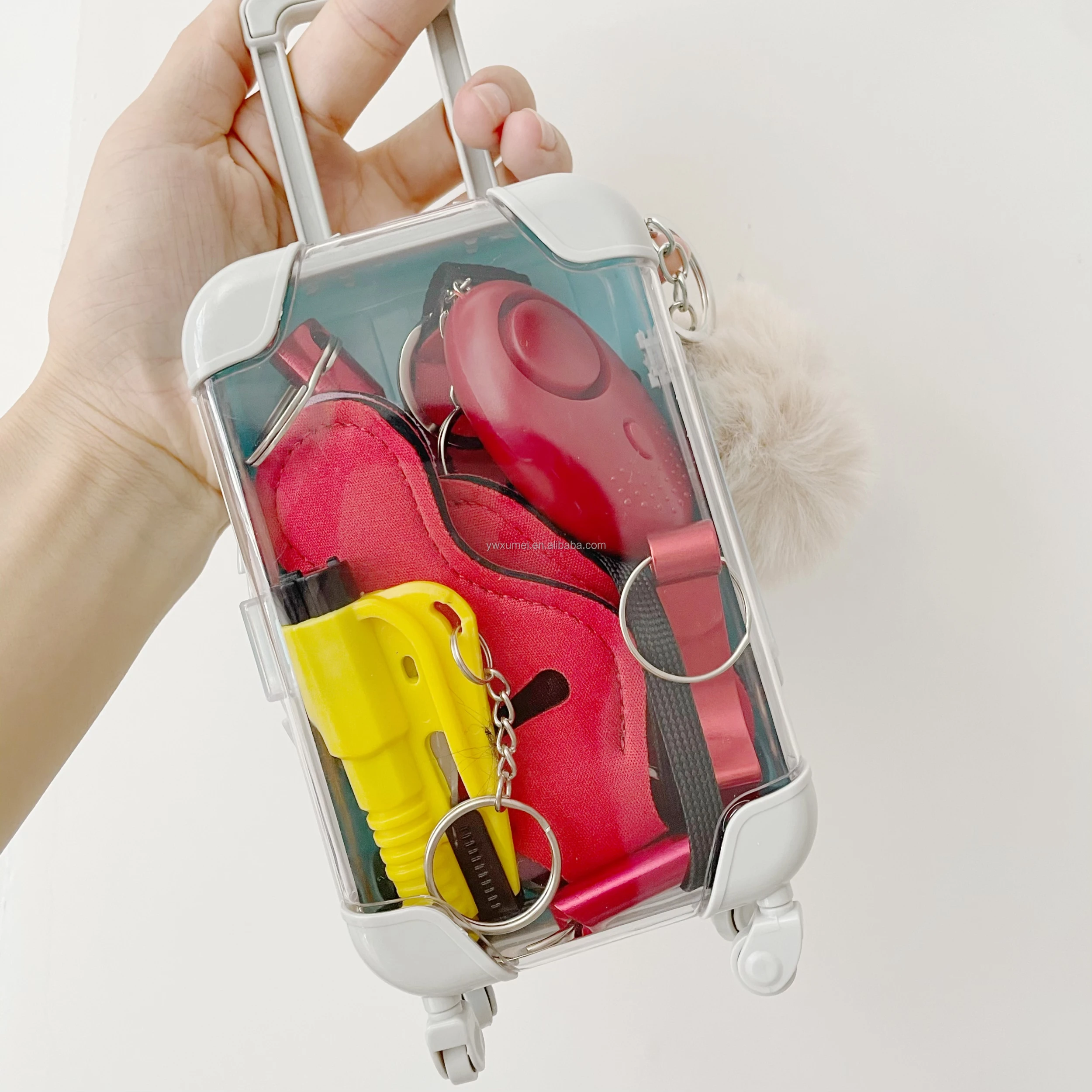 Mini Trolley Suitcase Box Empty Packing Box Luggage Gift Self Defense ...