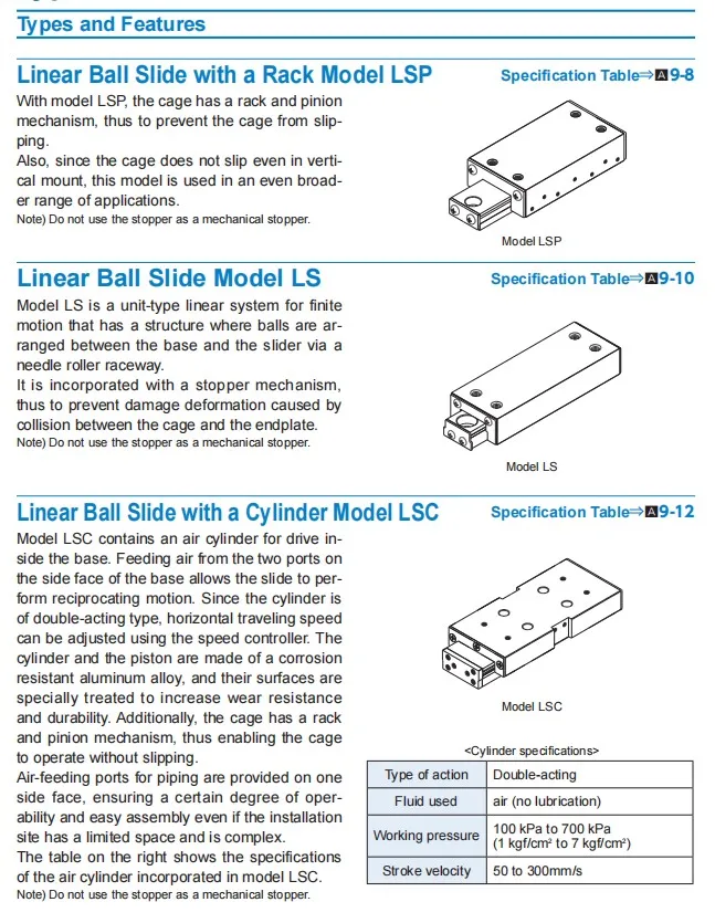 THK Linear Table Slide Stages - Precision and Durability