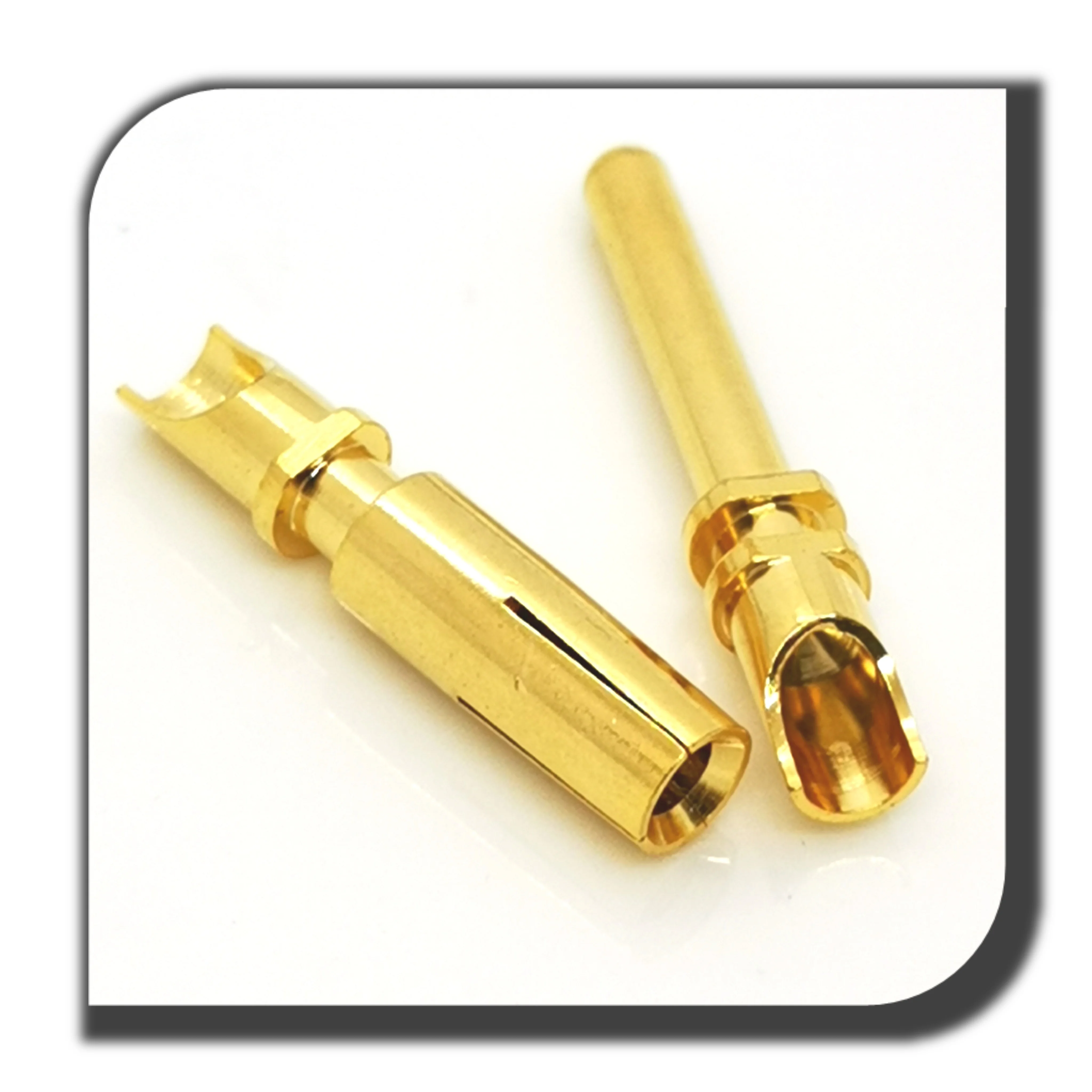 Pines De Conector De Crimpado De Contacto Único Pin De Conector Macho ...