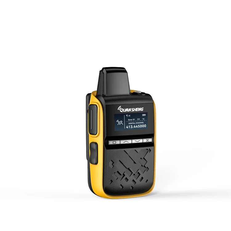 2-watt Mini DMR Handheld Radio - 5km Range Walkie Talkie
