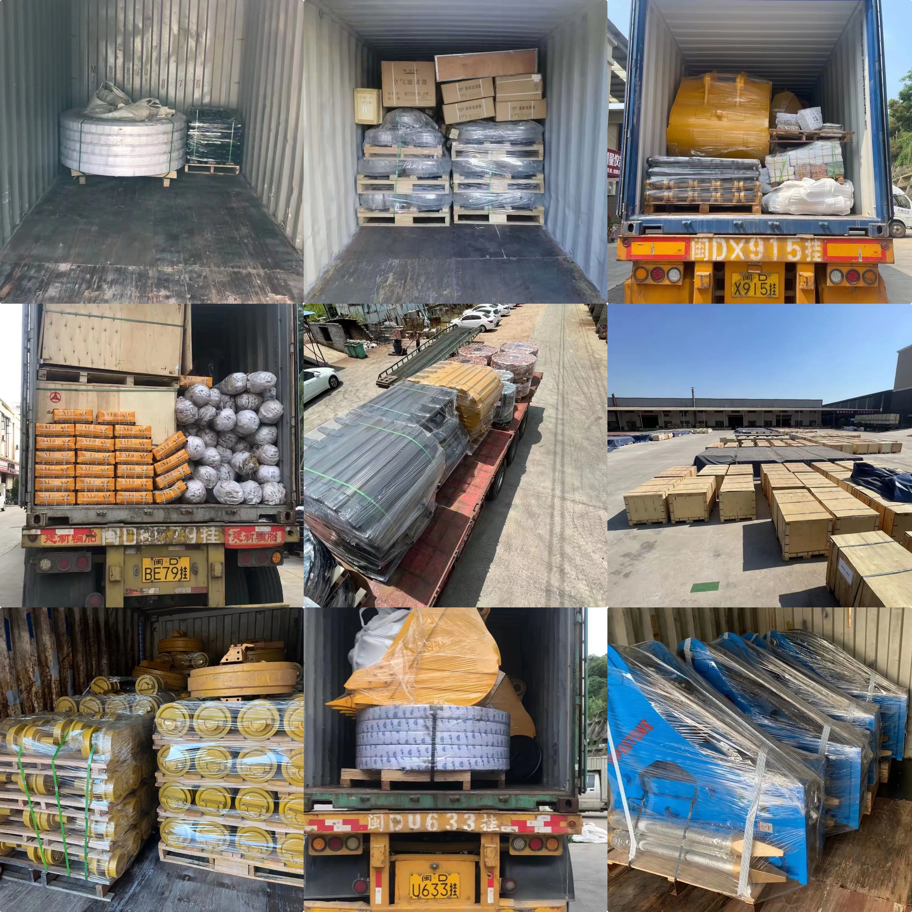 Backhoe Excavator Hydraulic Arm Cylinder / Boom Cylinder / Bucket Pins ...