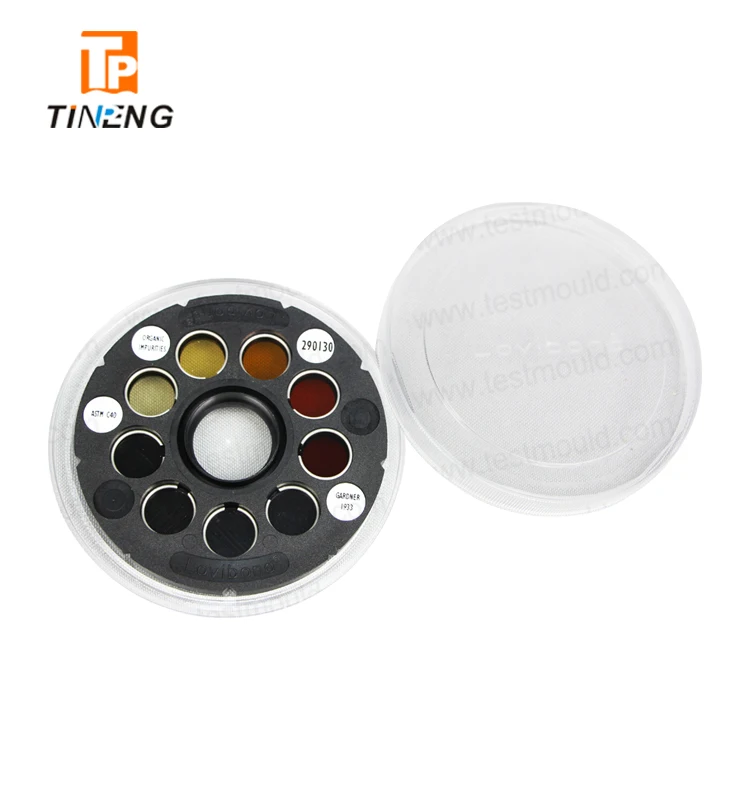 ASTM C40 Color Standard Glass Scale for Organic Impurities