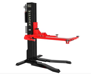 Hydraulic One Post Lift 3.0t Capacity 1.9m Lifting Height With Manual ...