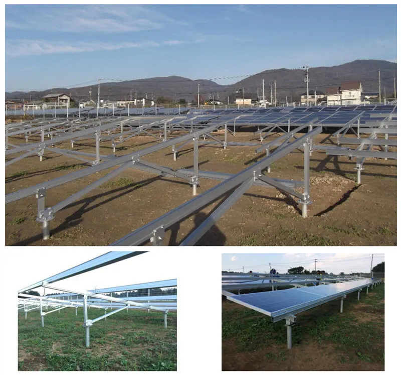 Aluminum Alloy Solar Panel Mounting Ground Mount Solar Racking System ...