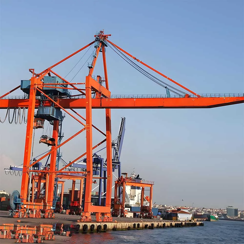 50 ton 100 Ton Quayside Container Gantry Crane Marine Ship to Shore ...