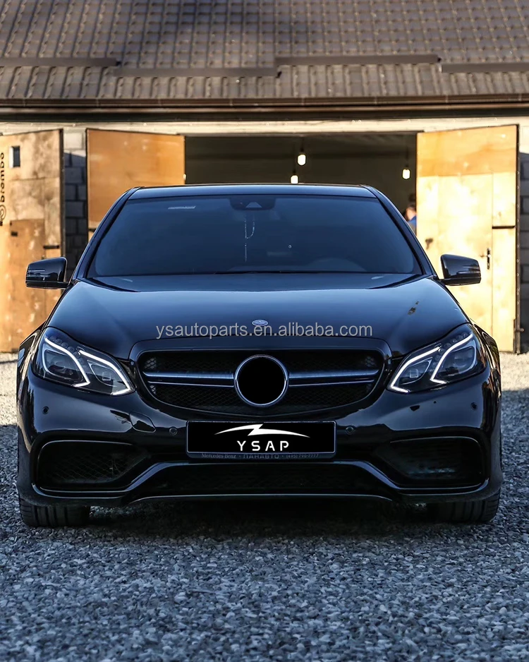 Car Body Kit For E Class W212 2009 2010 2011 2012 Upgraded To 2014 E63 ...