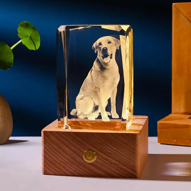 Custom 3D Laser Engraving Blank Crystals Cube Laser ...