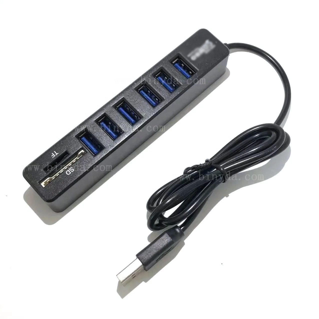 Usb 2.0 Hub 6 Port Hub Multi Splitter Port Long Cable Multiple ...