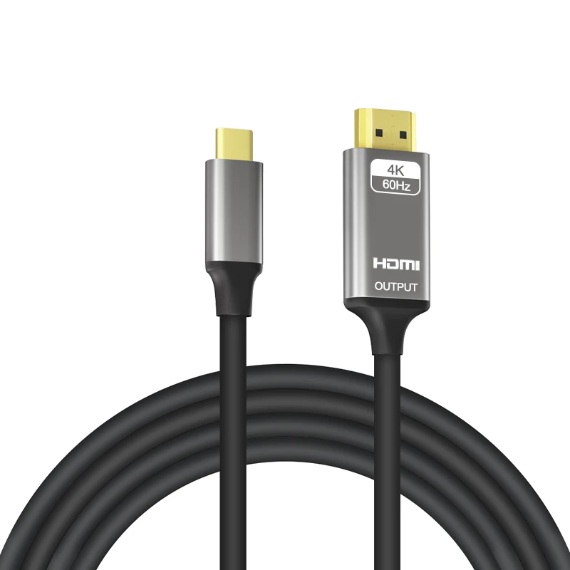 JustLink 2M 4K USB Type-C to HDMI Cable Support 4K@60Hz USB-C to HDMI 4K Ultra High-definition ...