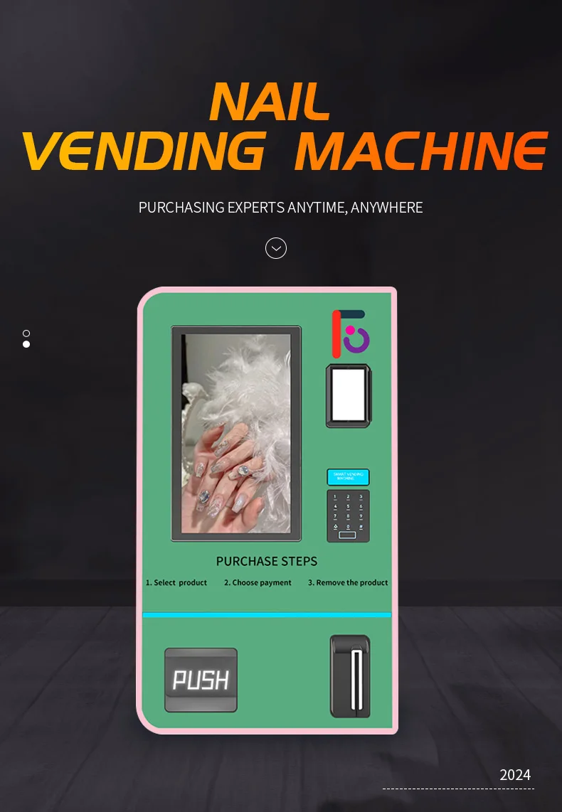 Wholesale Small Counter Top Tiny Vending Machine Finger Nails False ...
