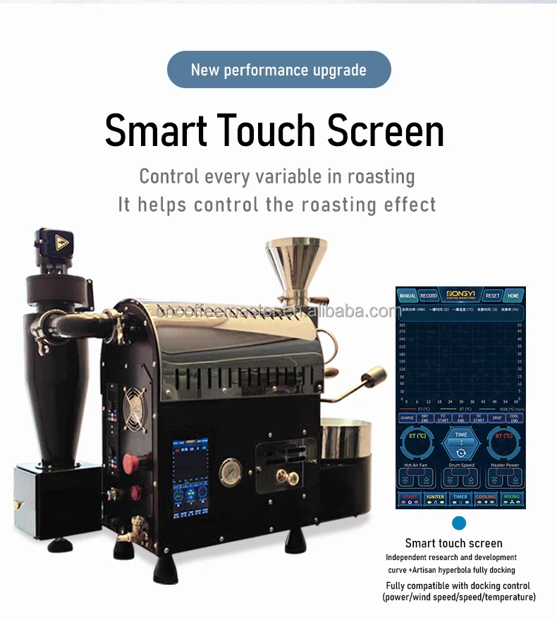 DONGYI Coffee Roaster - Mini Sample Roaster for Home & Lab