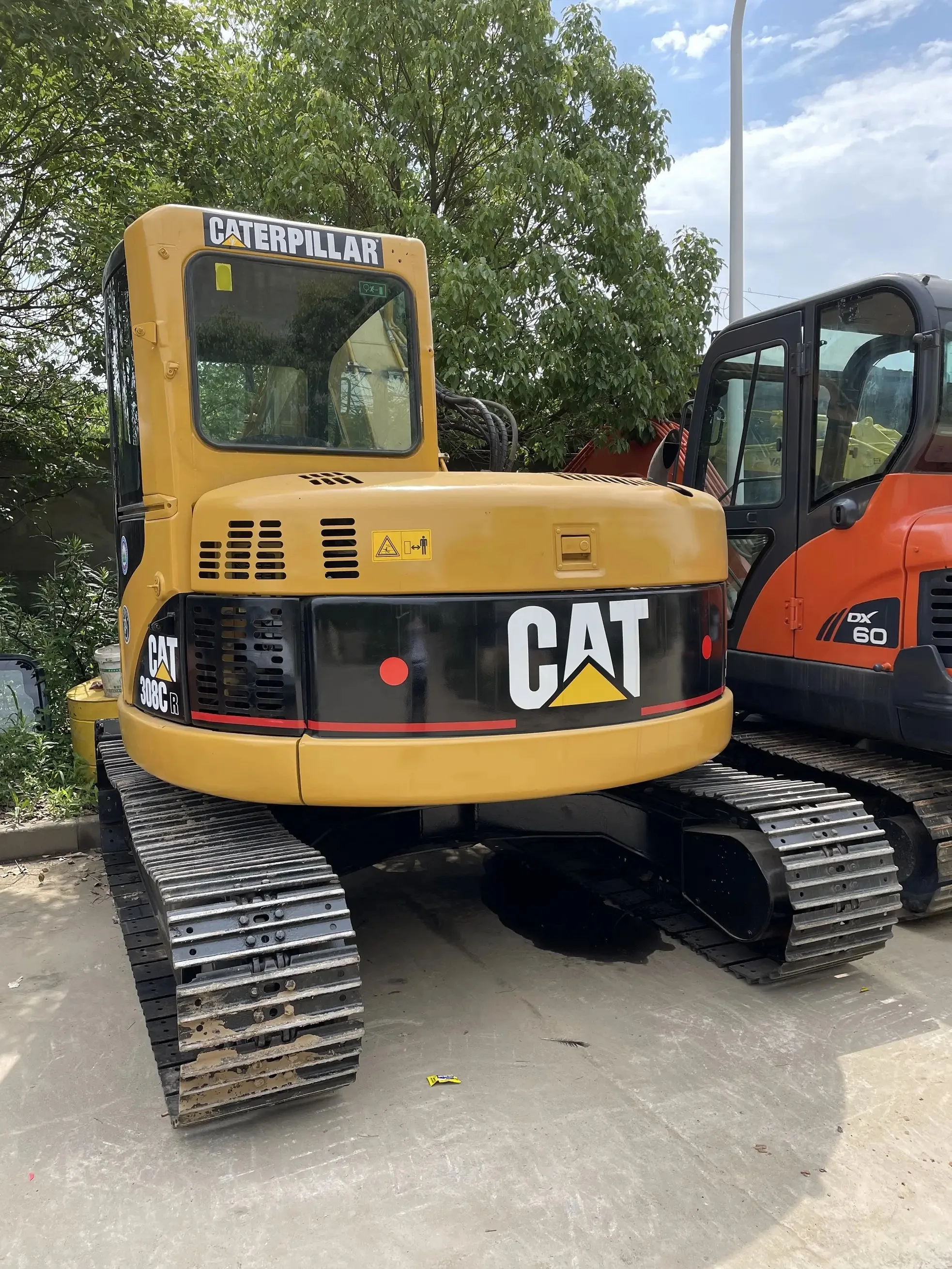 8ton Mini 308 CAT Used Excavators for Sale at Cheap Price