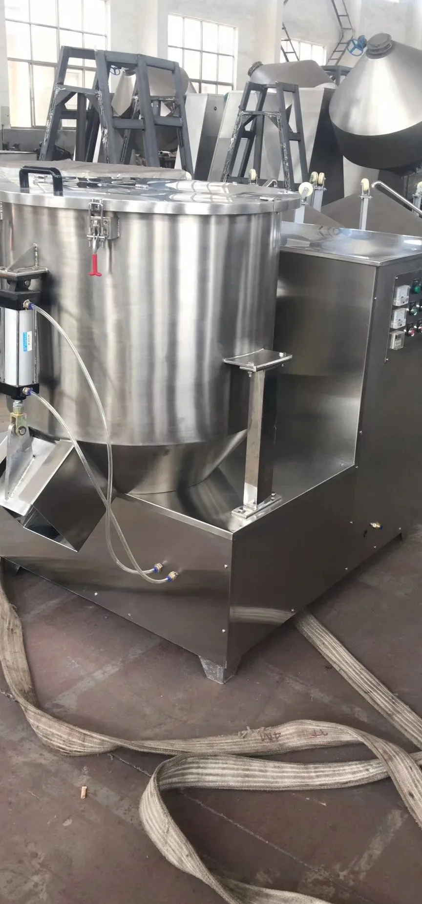 Industrial Stainless Steel Vertical High Speed Shear Blender Mixer ...