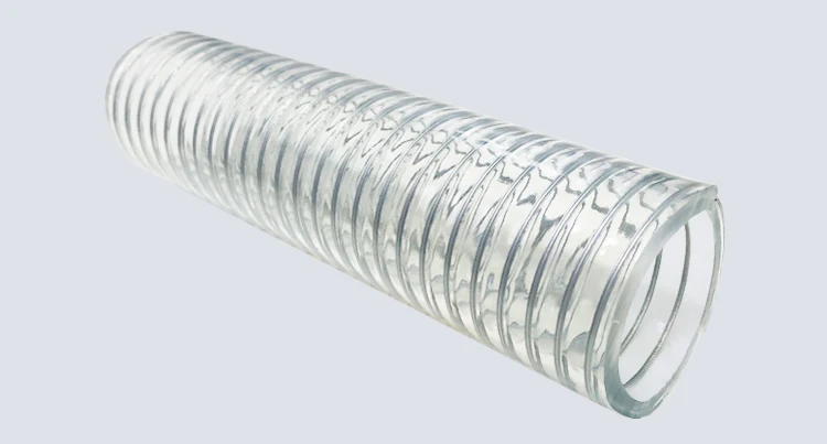 Flexible Transparent PVC Spiral Reinforced Hose Pipe for Water Suction ...