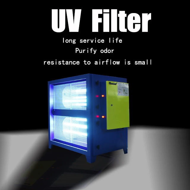 Uv Photocatalytic Oxidation Industrial Exhaust Gas Purification ...