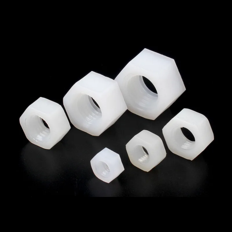 Plastic Bolts and Nuts Nylon Outer Hexagonal Bolts Nuts Washers Hex ...