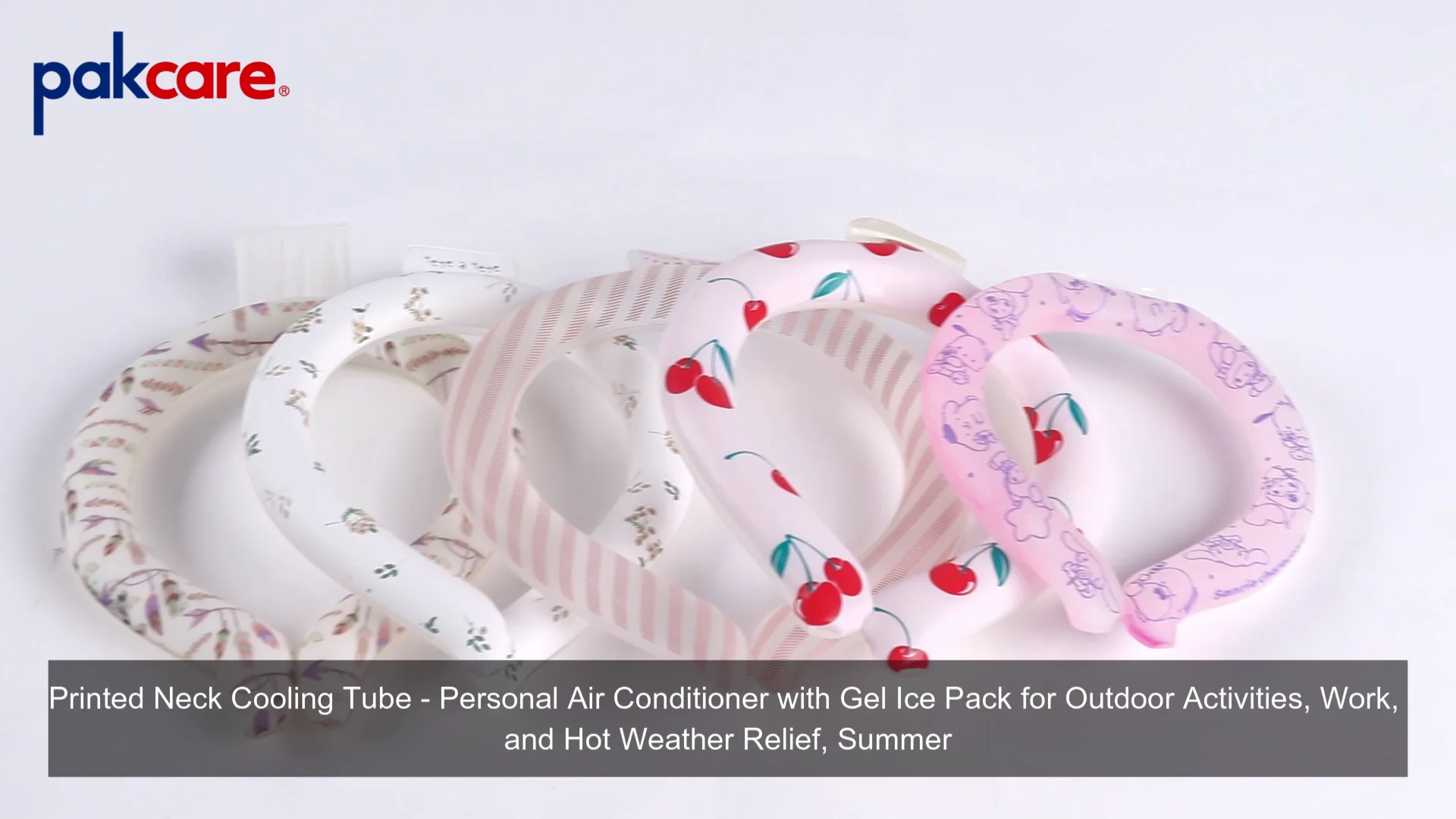 Pcm Neck Cooler Tube Ice Ring Cooling Neck Wraps For Outdoor Activities ...