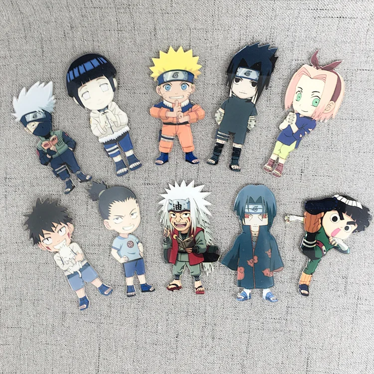 10 Design Anime Uzumaki Uchiha Sasuke Itachi Akatsuki Acrylic ...