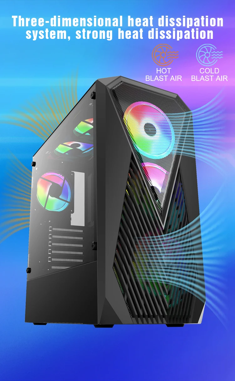 Atx Manufacturing Horizontal Itx Metal Front Panel Acrylic Powertrain ...